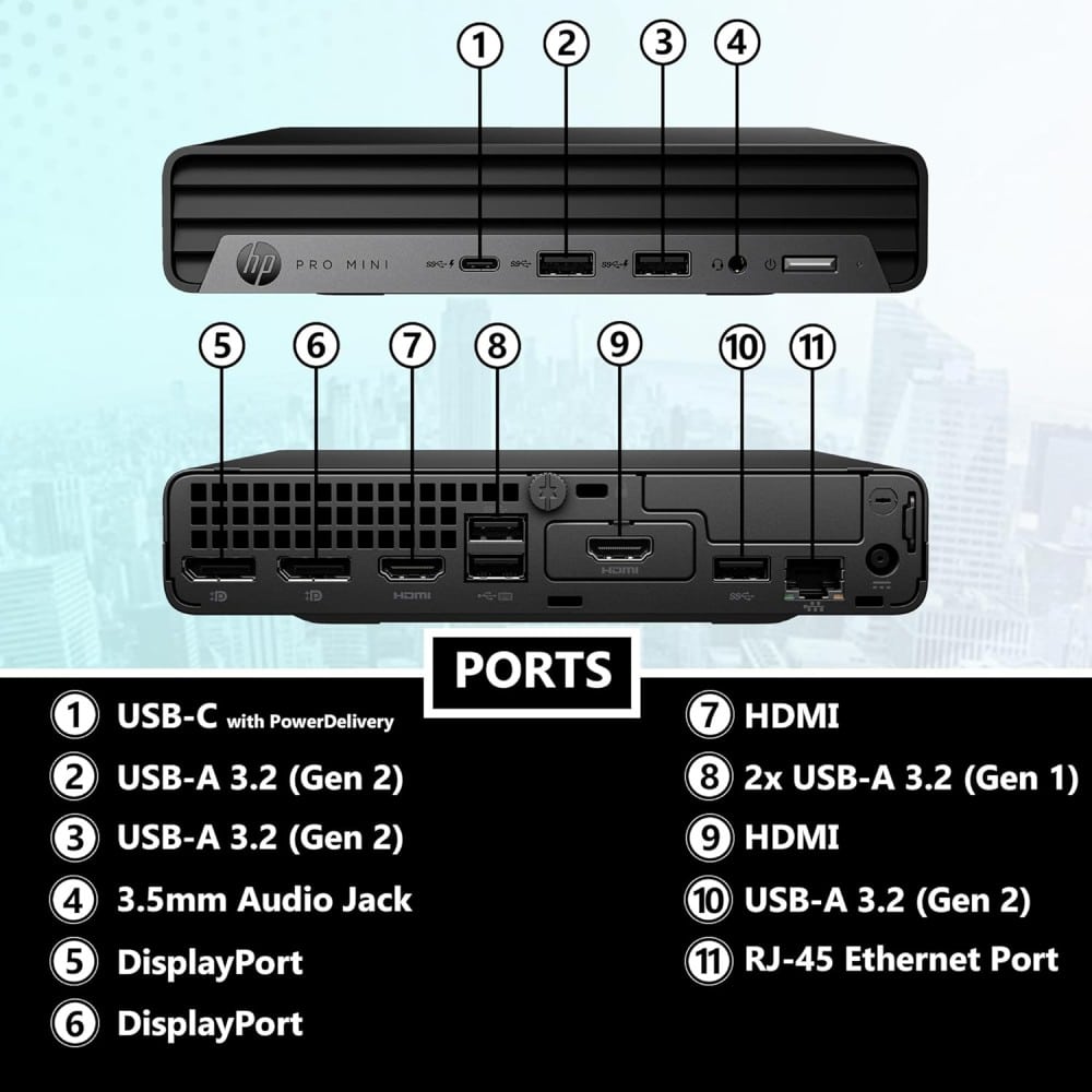 مینی پی سی HP Pro Mini 260 G9 Desktop
